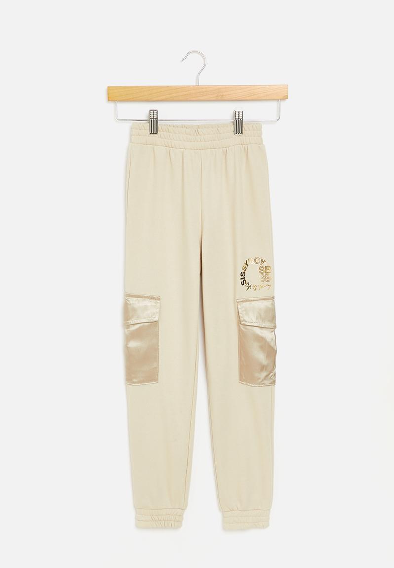 Alpha and omega: track pants - stone SISSY BOY Pants & Jeans ...