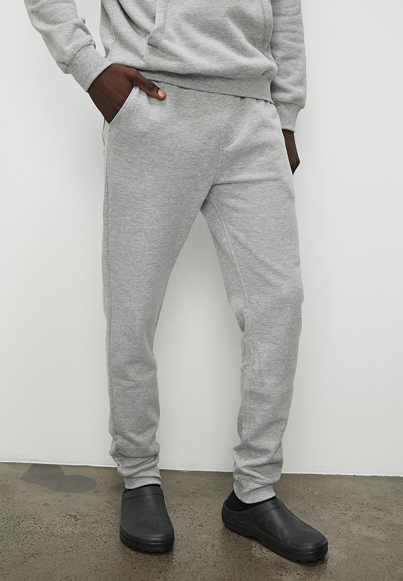 Miami sup skinny sweatpants - grey melange