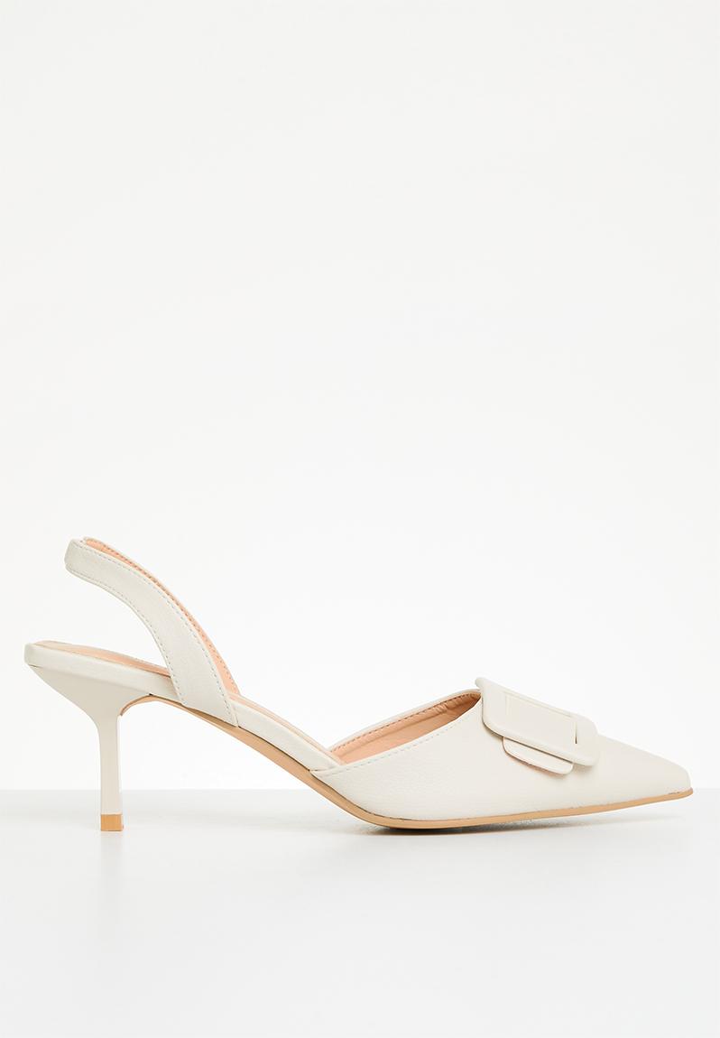 Marlie slingback stiletto heel - neutral Superbalist Heels ...