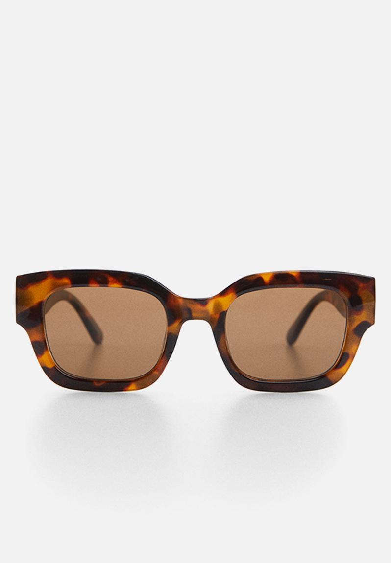 Acetate frame sunglasses - chocolate1