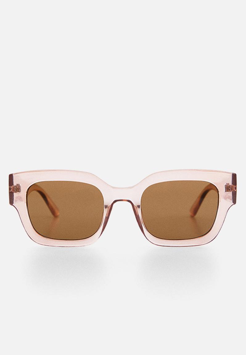 Acetate frame sunglasses - pink MANGO Eyewear | Superbalist.com