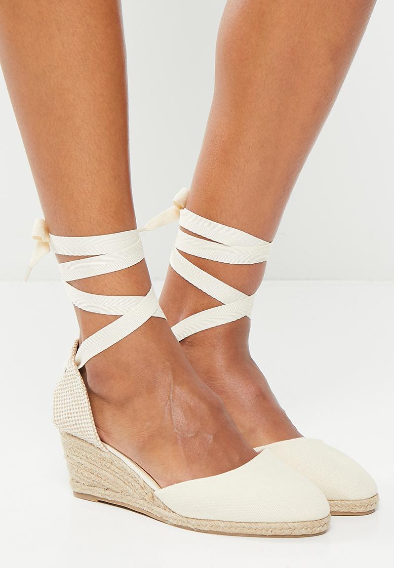 Jessica ankletie espadrille - cream Superbalist Heels | Superbalist.com