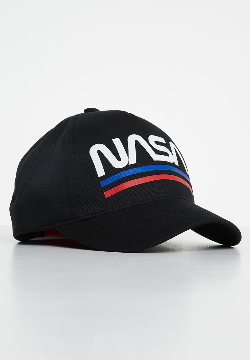 Nasa aeronautical baseball cap - black