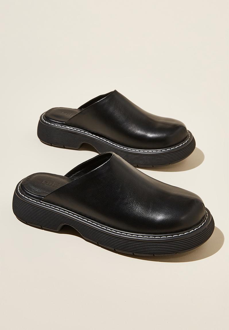 Chlo chunky mule - black