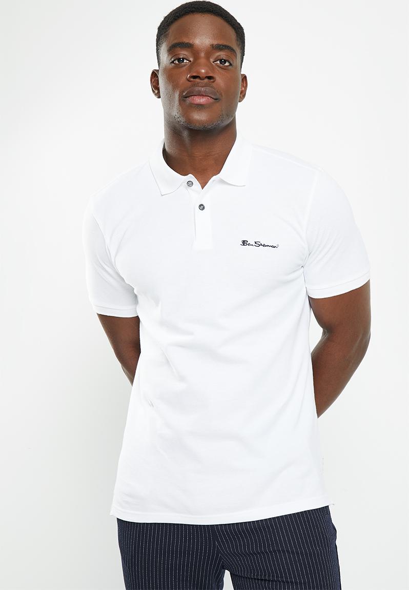 BEN ESSENTIAL POLO - WHITE
