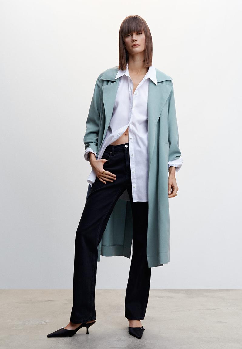 Trench coat taxi - medium blue