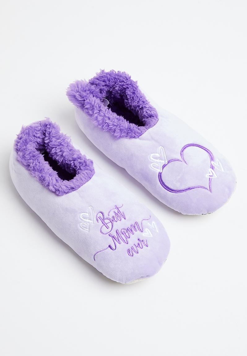 Best mom slipper - purple
