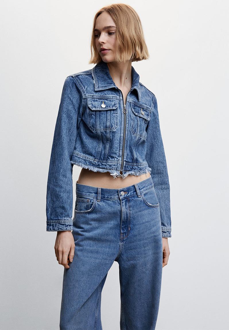 Jacket maya - open blue MANGO Jackets | Superbalist.com