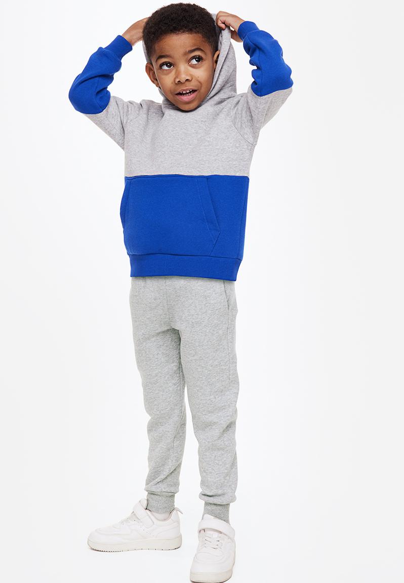 Brushed-inside joggers - light grey - 743530002