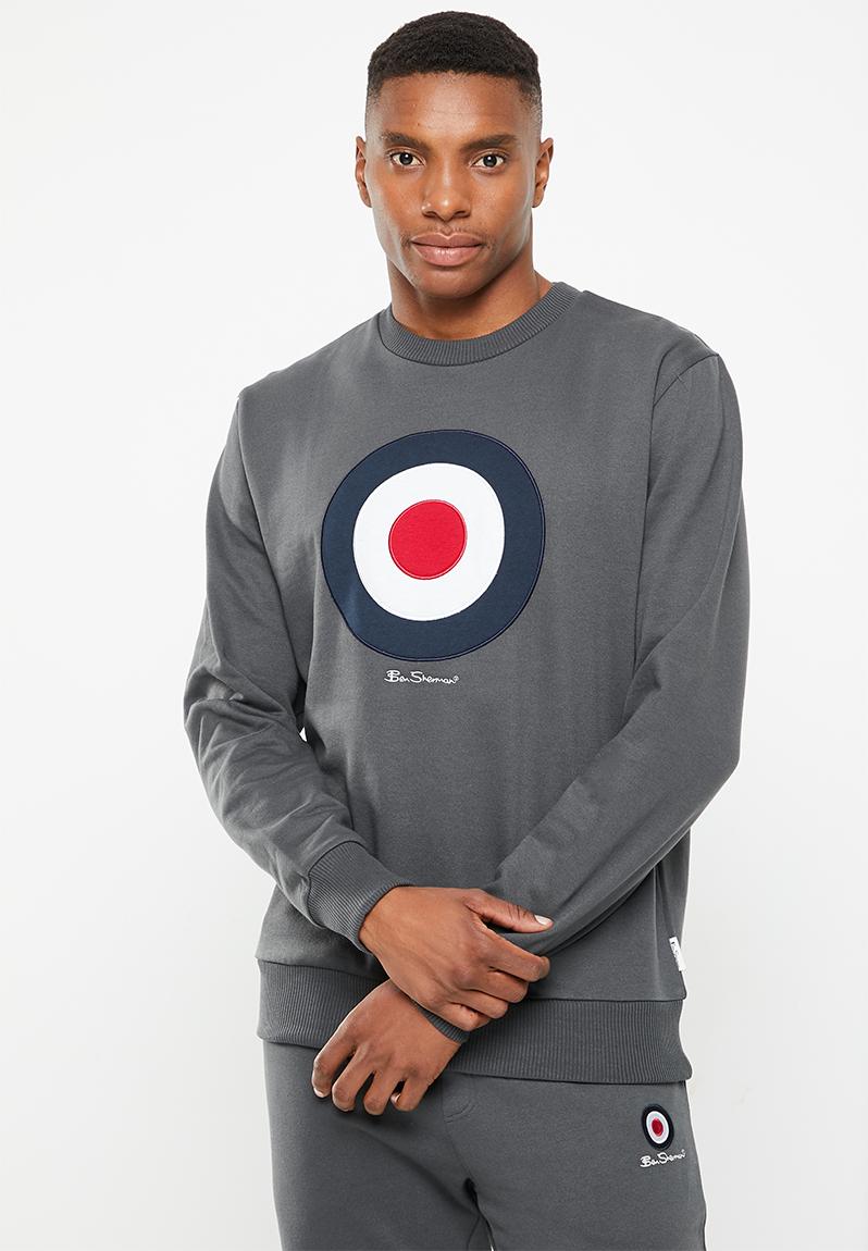 Target crew sweater 47812 - dark charcoal