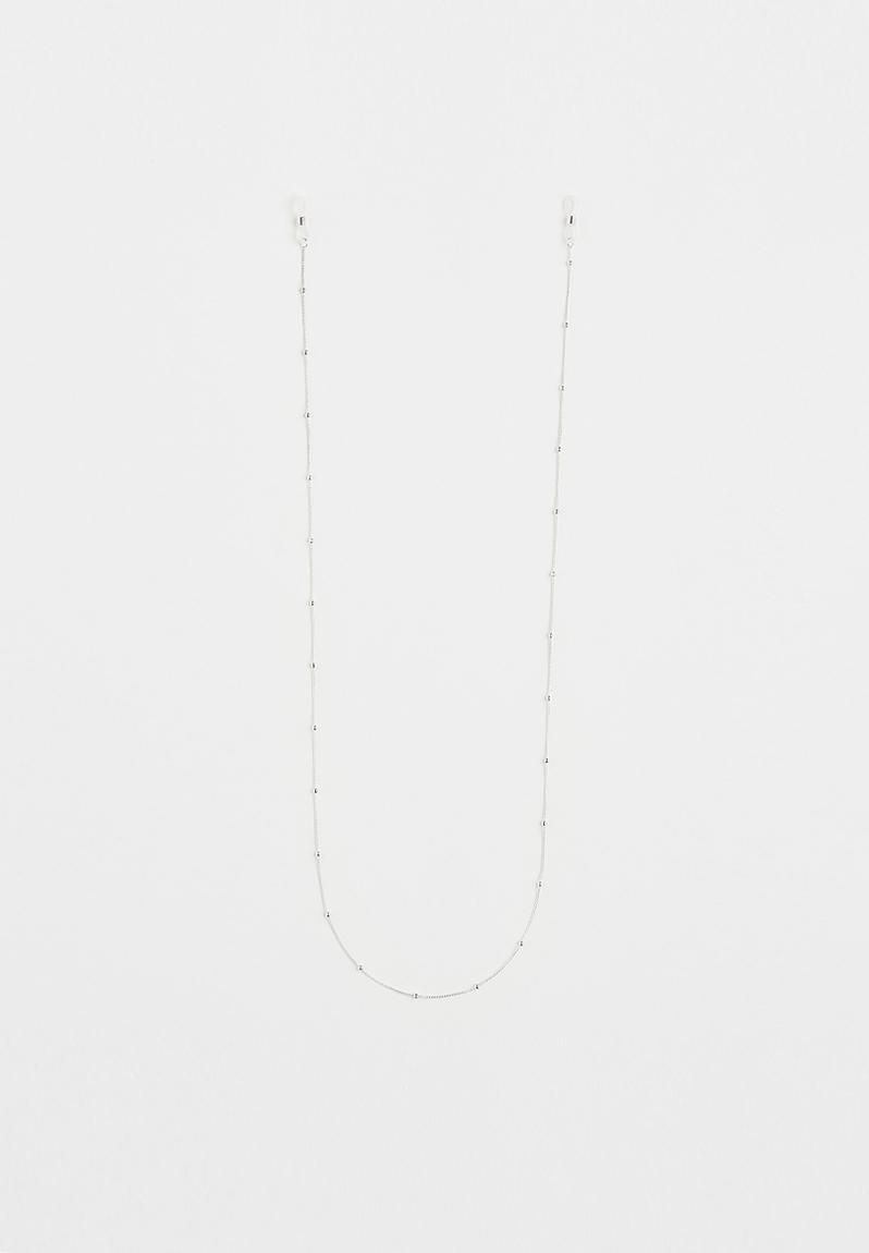 Glasses chain - silver-coloured - 1091843001