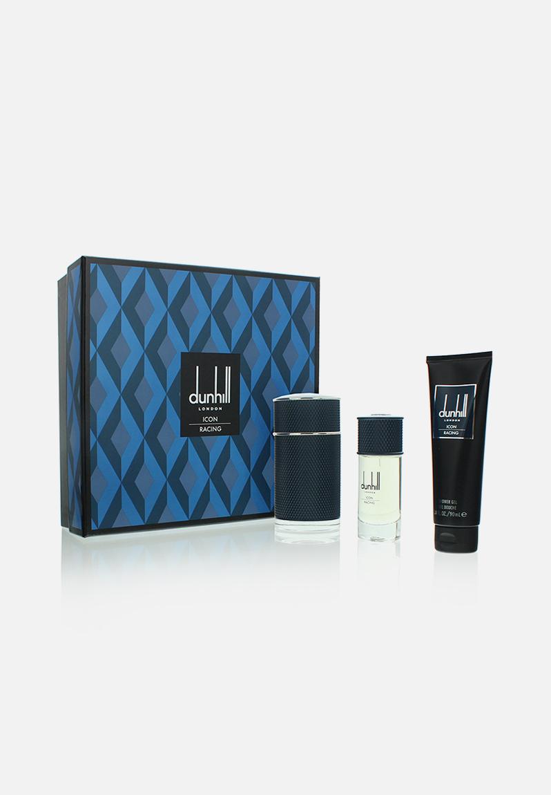 Dunhill Icon Racing Blue 3 Piece Edp Gift Set (Parallel Import)