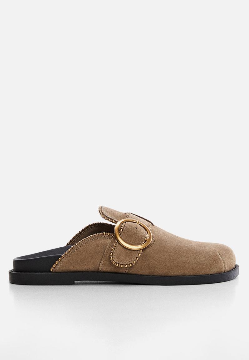 Tonia mule - medium brown