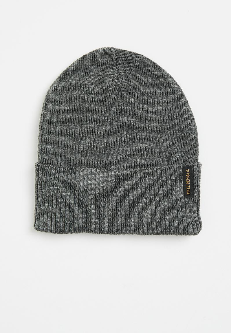Silas beanie - grey multi