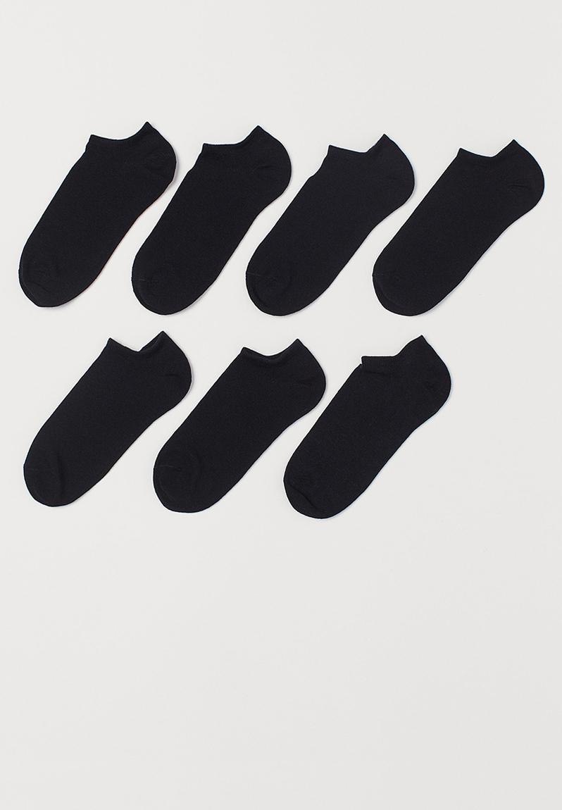 7-pack trainer socks - black - 0372860001 - 0372860001 H&M Stockings ...