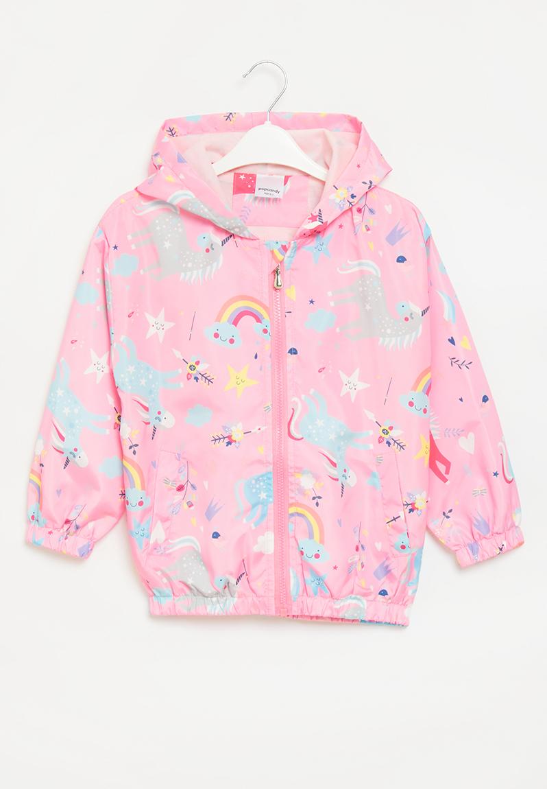Girls jacket - unicorn multi