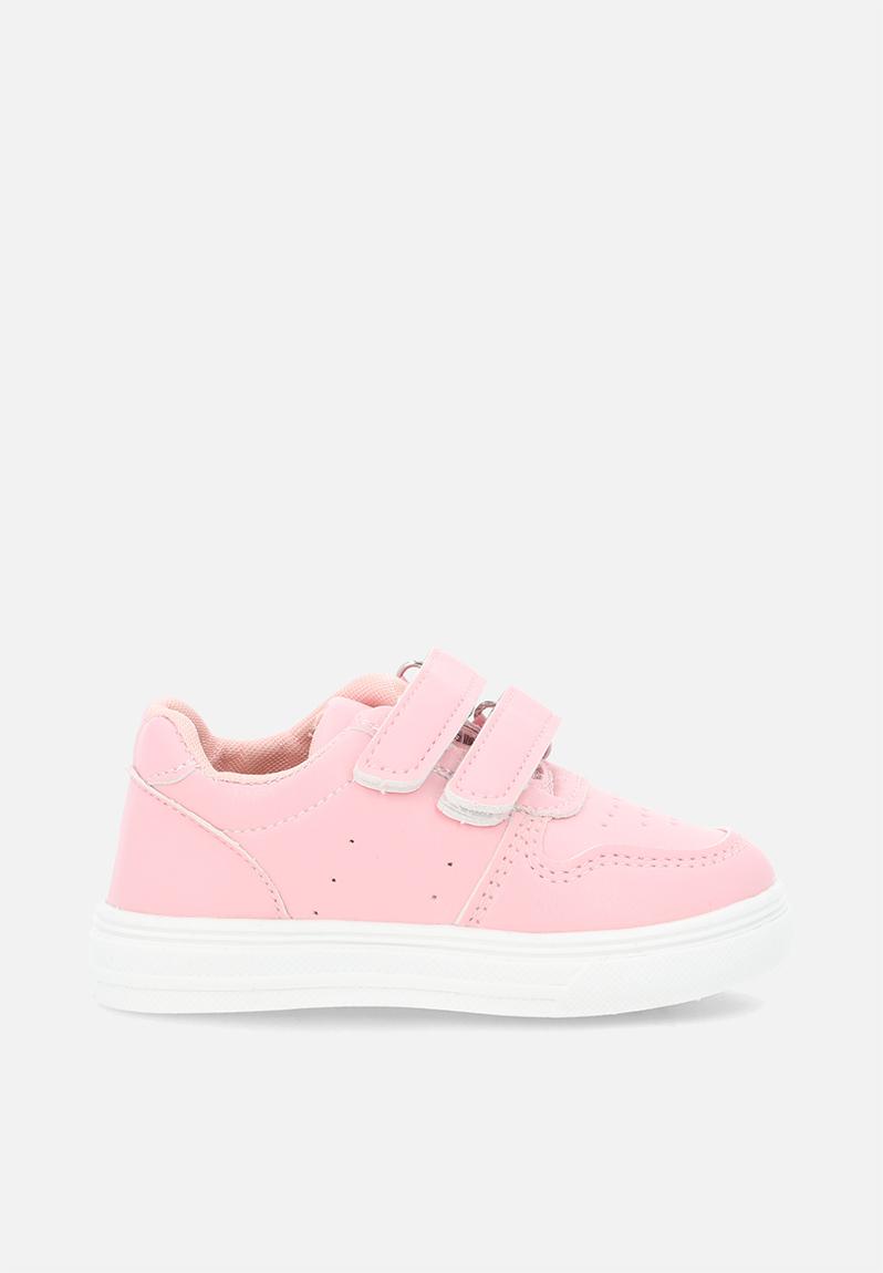 Girls Twin velcro strap sneakers - pink Pop Candy Shoes | Superbalist.com