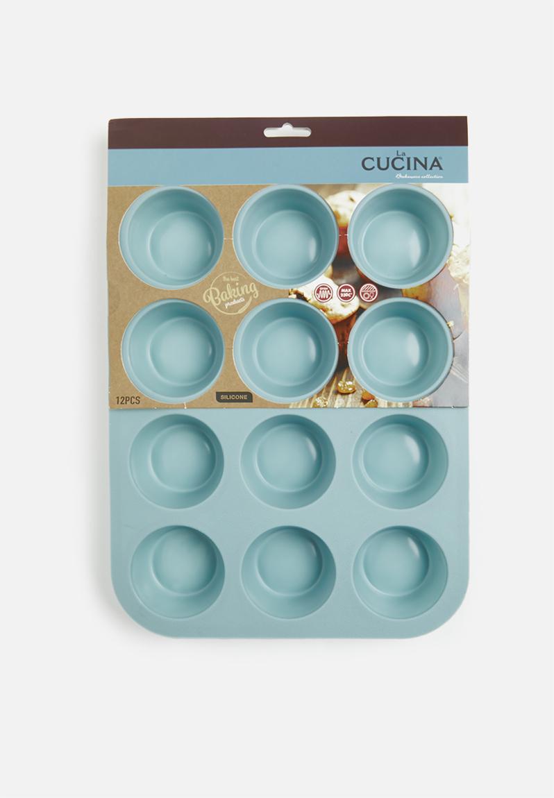Silicone muffin form - blue1 Excellent Houseware Kitchen | Superbalist.com