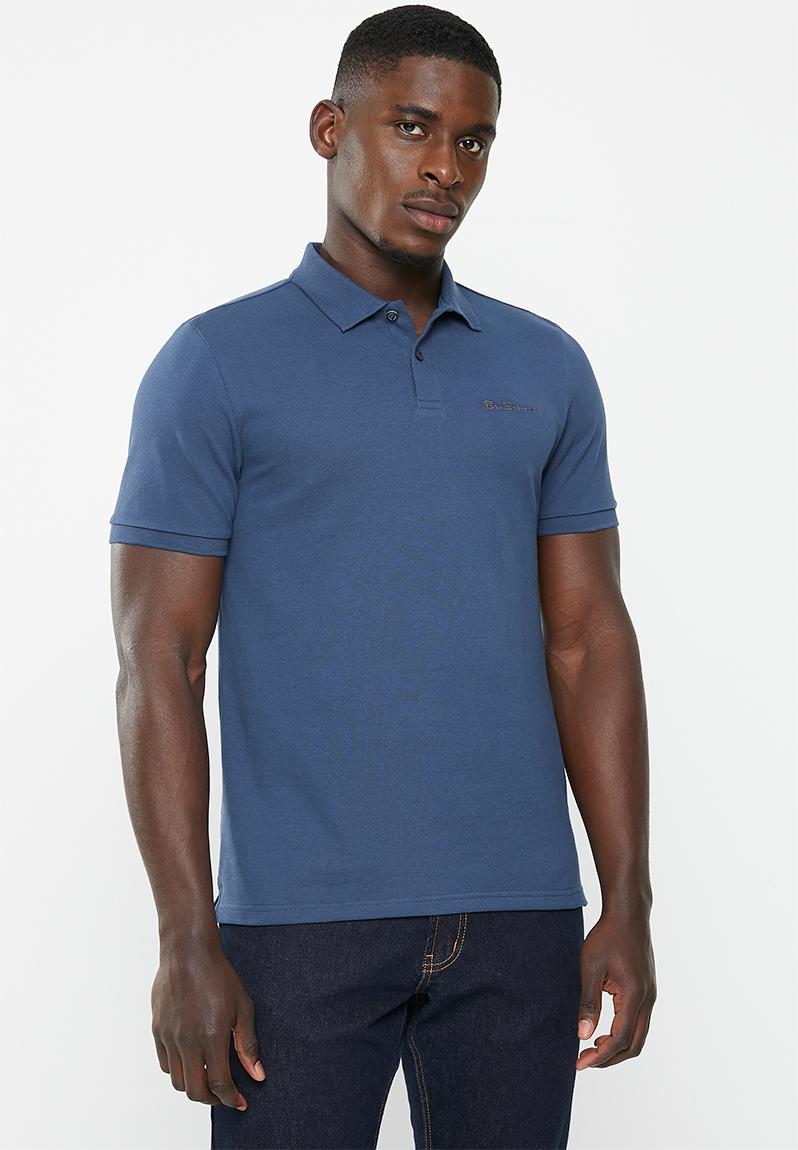 Ben polo ss - dark denim