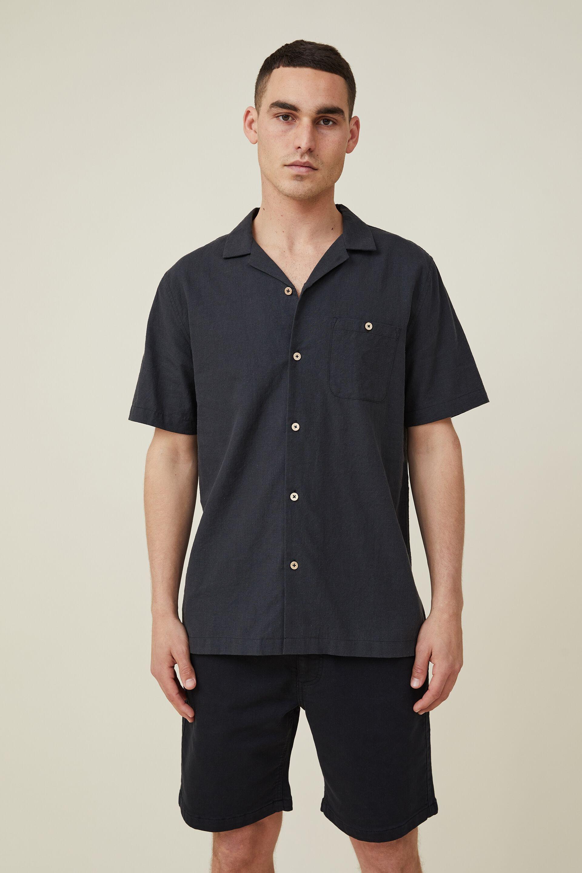 Corby chino short - black