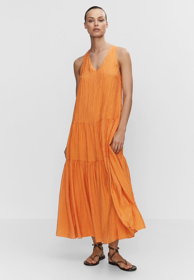 Dress sofia- orange MANGO Casual | Superbalist.com