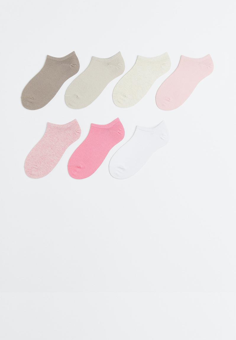 7-pack trainer socks - dark green/light grey - 0372860111 H&M Stockings ...