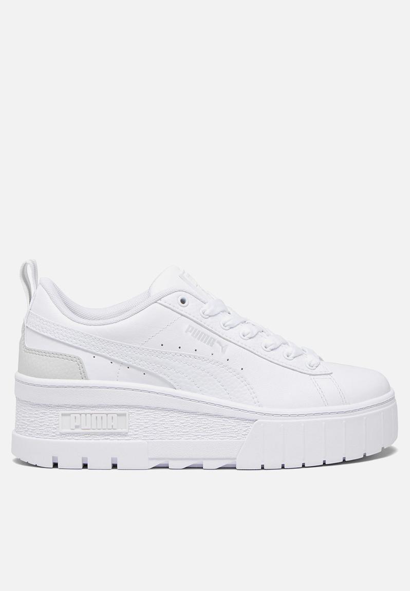 Mayze wedge wns - puma white/ash gray