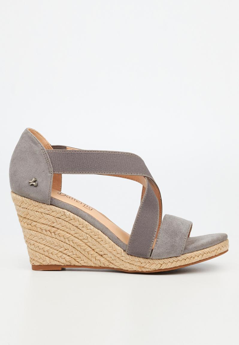 Drayco 10 wedge heel - grey