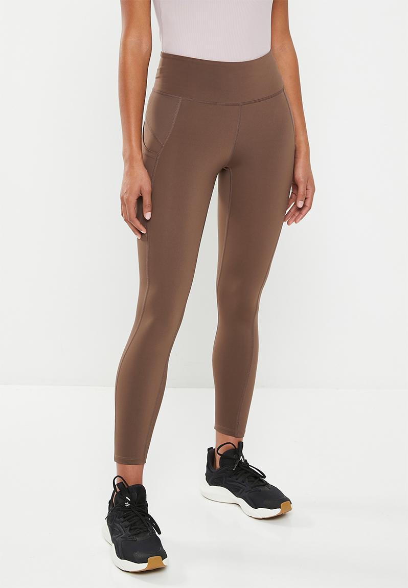 Ultimate rib pocket 7/8 tight - deep taupe