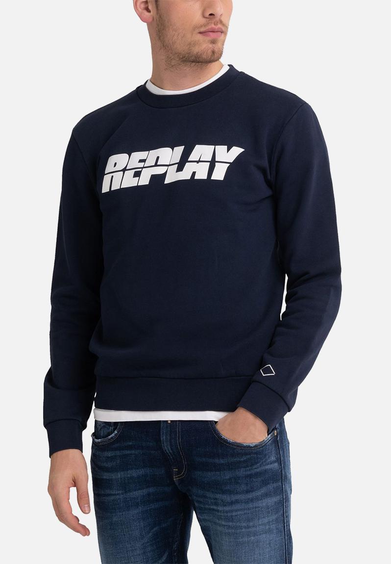 Sweatshirt - blue.