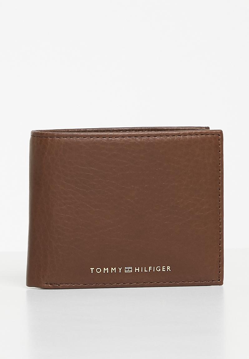Th prem leather mini cc wallet- dark chestnut Tommy Hilfiger Bags ...