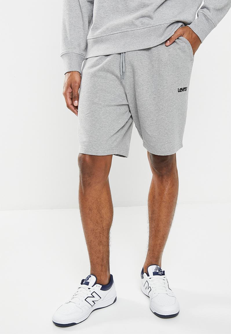 Levis sweatshort za mid tone - grey heather