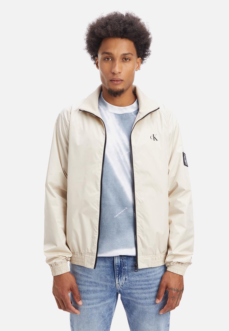 Unpadded harrington jacket - classic beige