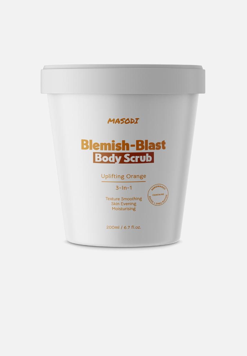 Blemish-Blast Body Scrub: Uplifting Orange