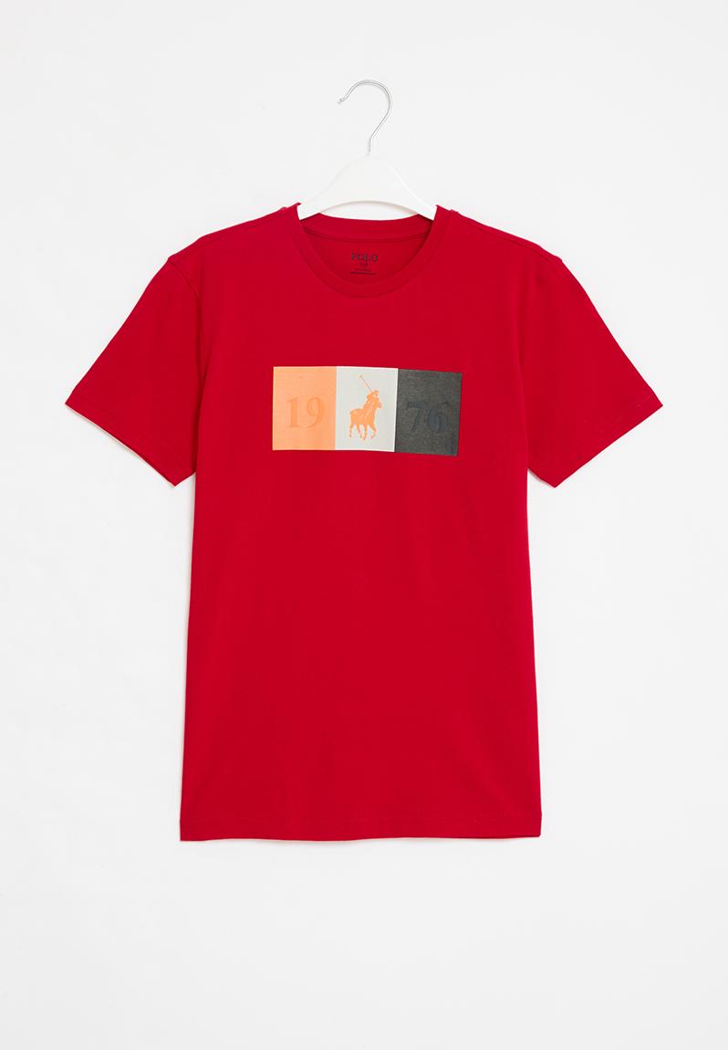 Boys cooper printed tee - red POLO Tops | Superbalist.com
