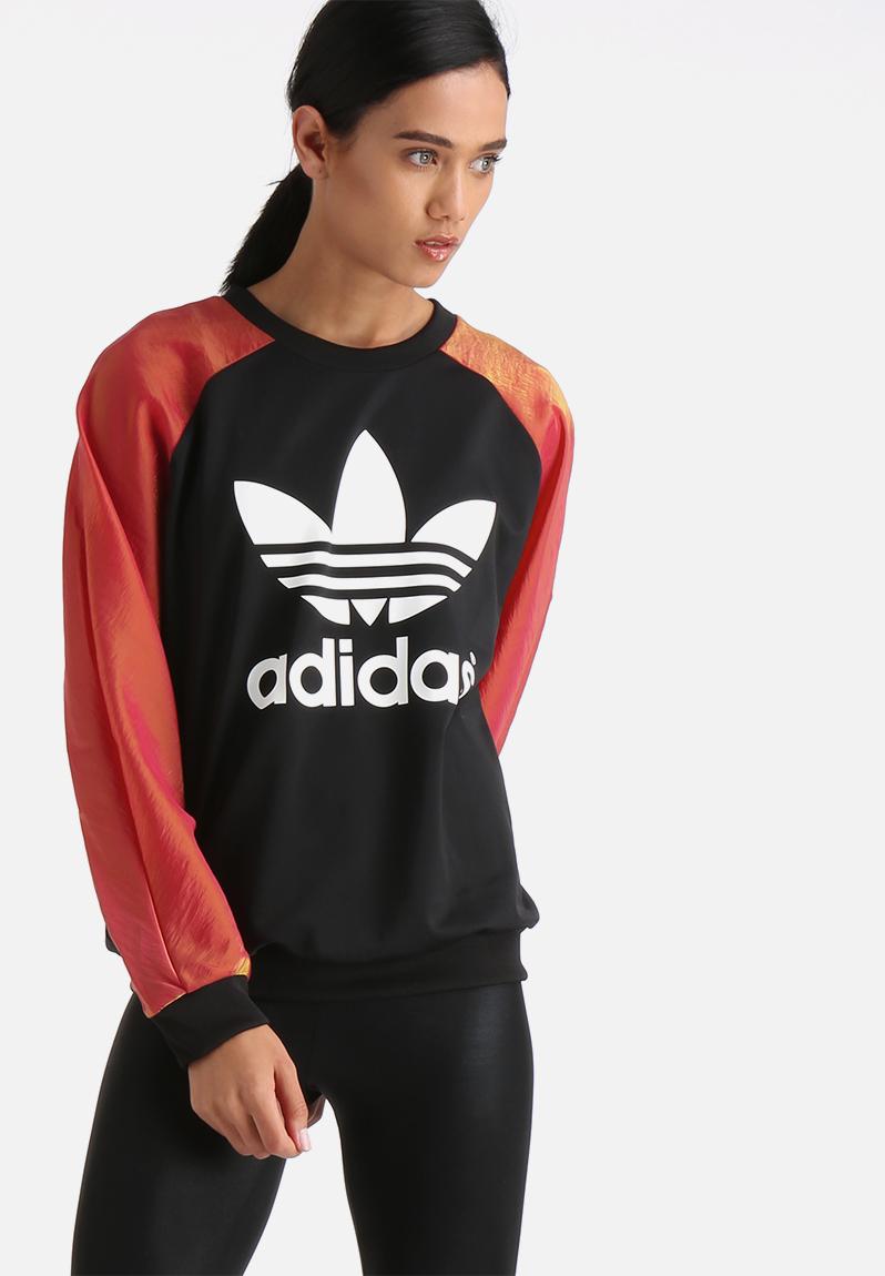 Space Shift Sweat - Black & Multi Colour adidas Originals Hoodies ...