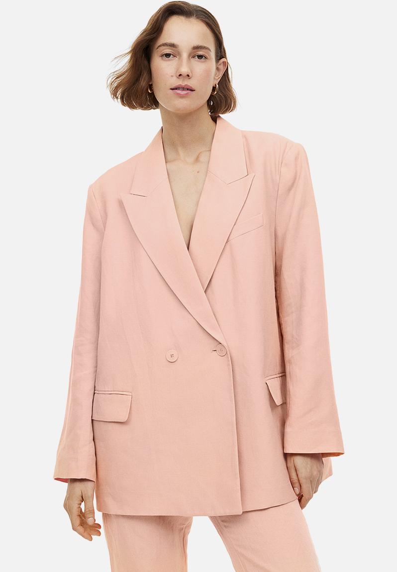 Double-breasted blazer - apricot - 1129645006 H&M Jackets | Superbalist.com