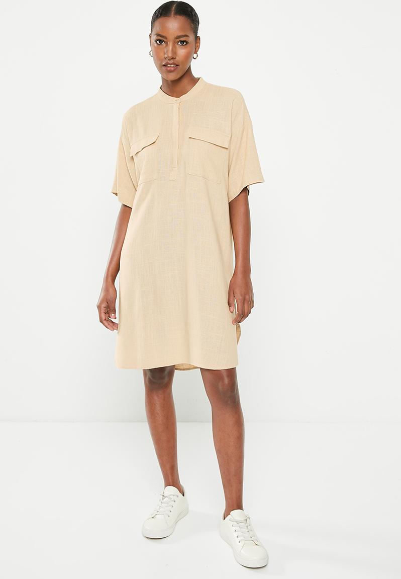 Line 2/4 line mix tunic - irish cream Vero Moda Casual | Superbalist.com