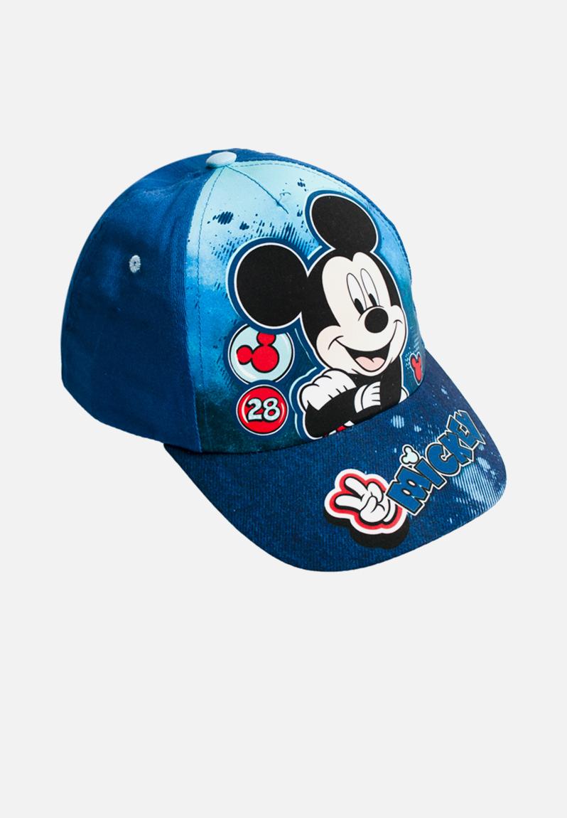 Mickey mouse peak cap - blue1