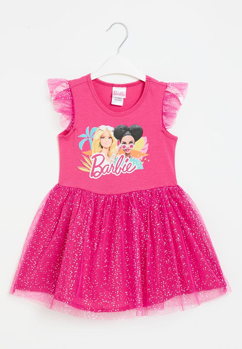 Barbie party dress - cerise