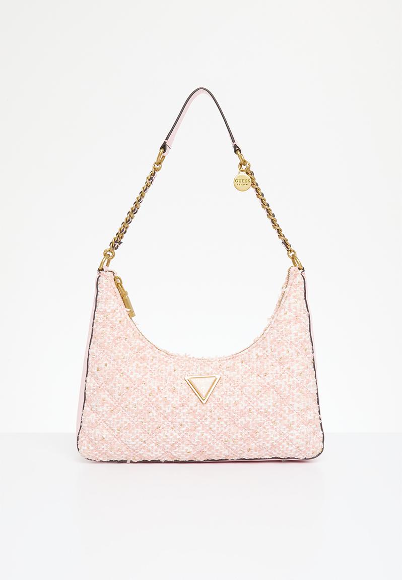 Giully top zip shoulder bag - pale rose GUESS Bags & Purses ...