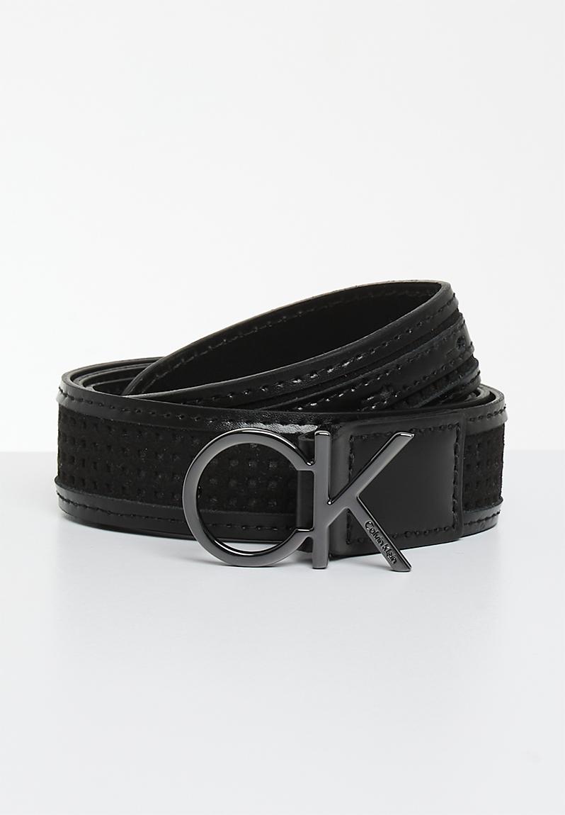 Re-lock insert 3cm perf belt - ck black