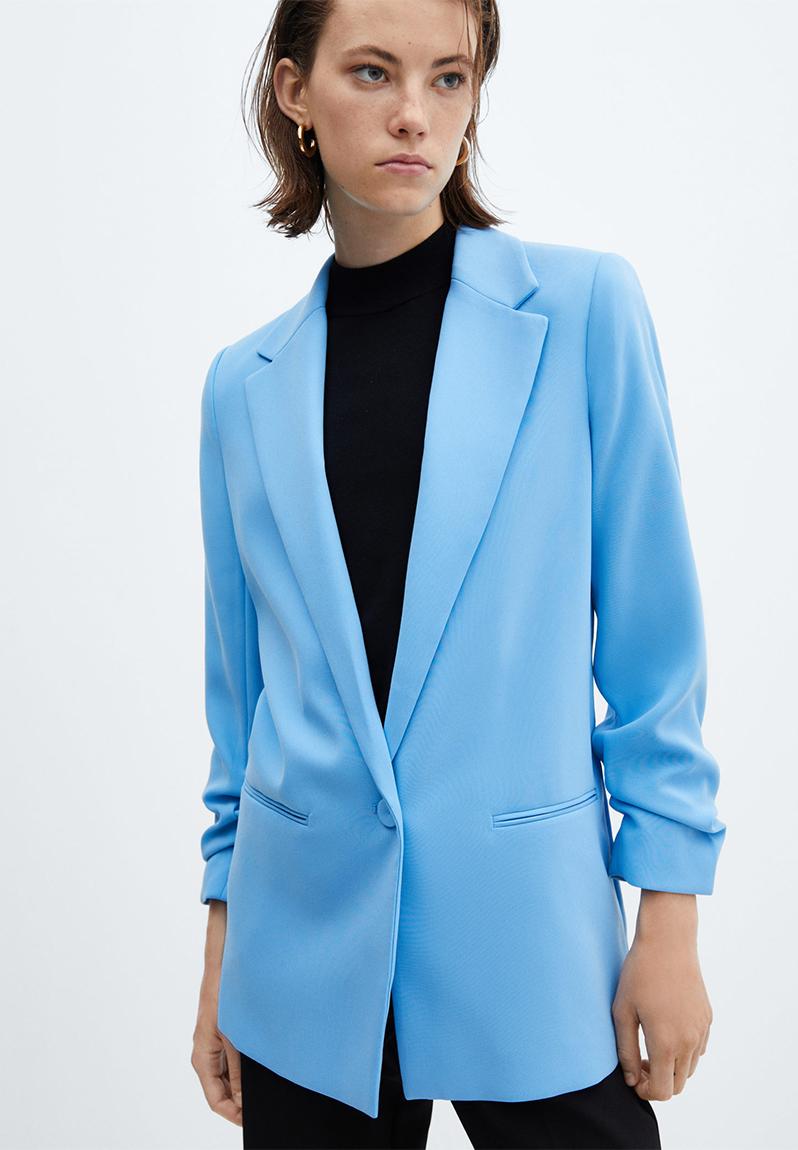 Blazer eleonor - sky blue MANGO Jackets | Superbalist.com