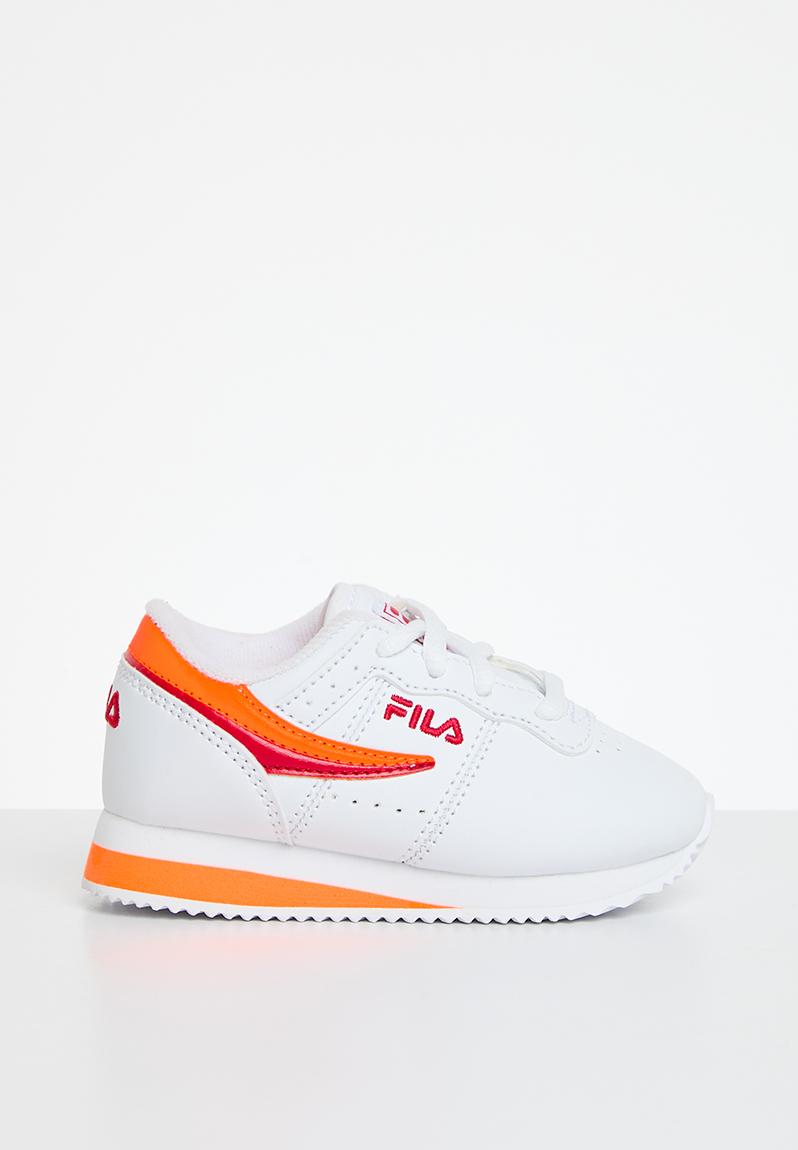 Machu infants - white/shocking orange/fila red FILA Shoes | Superbalist.com