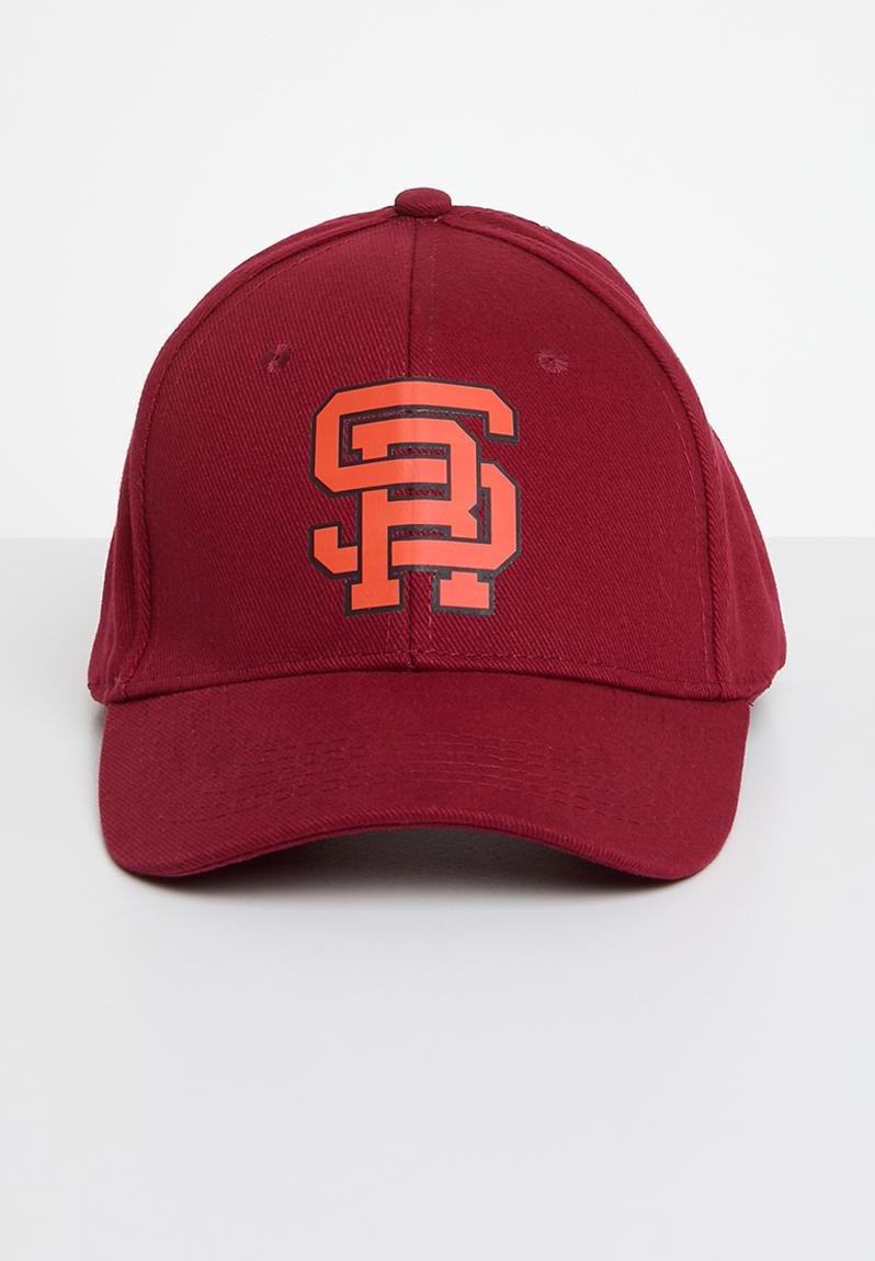 Axl peak cap - maroon
