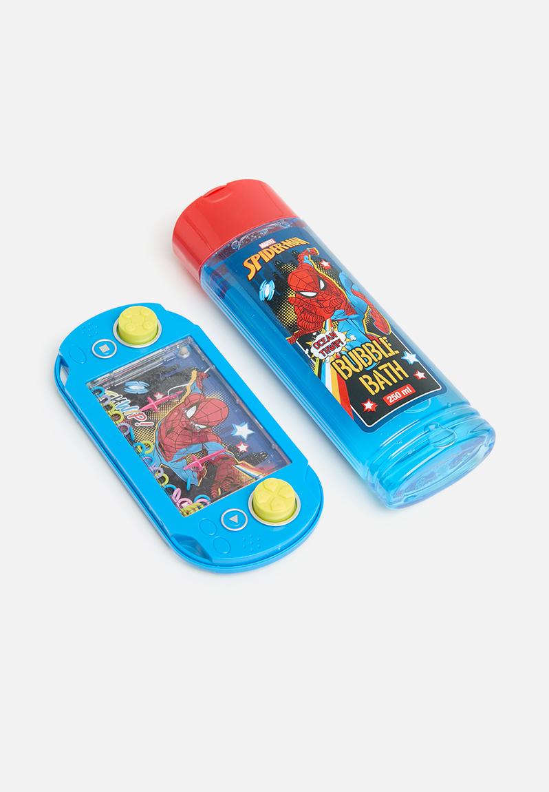 Spider-Man bath play sets - blue