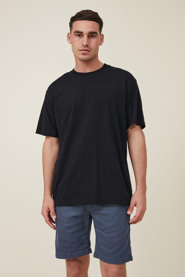 Corby chino short - washed midnight