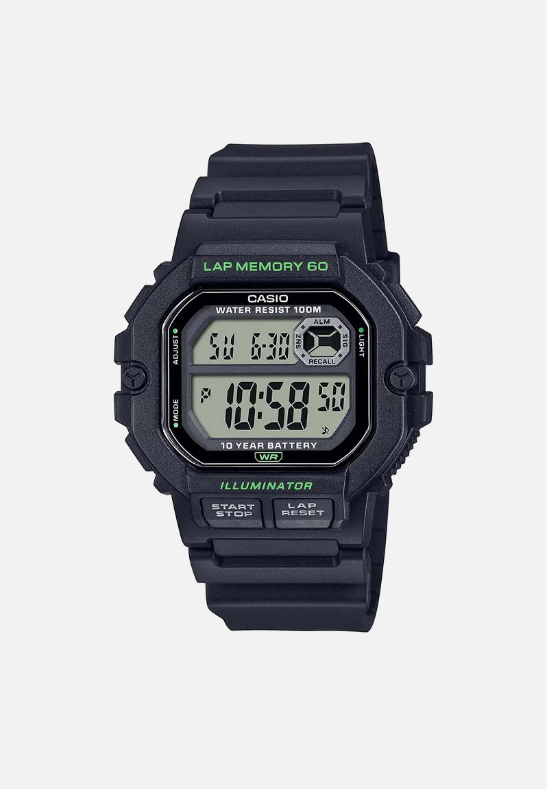 Digital lap time - black