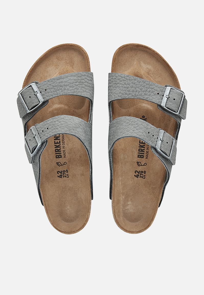 Arizona nubuk leather regular - desert buck whale gray