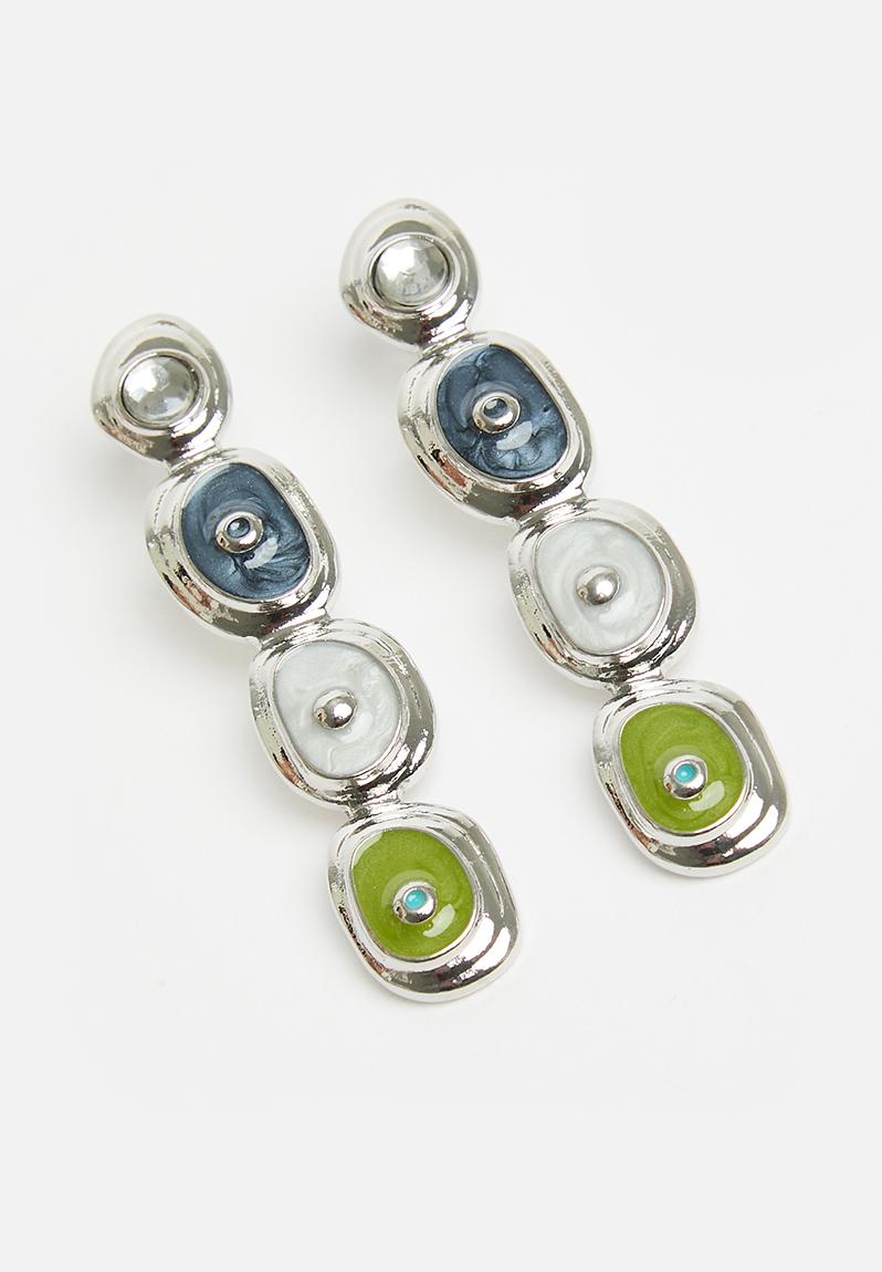 Faye statement earrings-multi